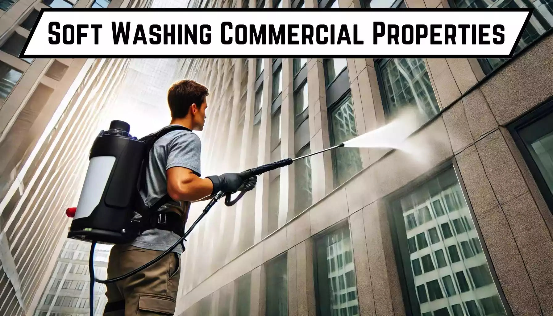 Soft Washing for Commercial Properties - Softwash Technologies