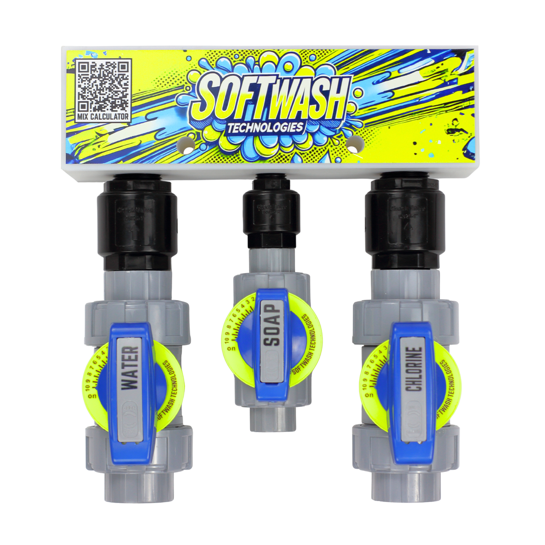 Soft Wash Proportioner | Dial in Your Mix – Softwash Technologies
