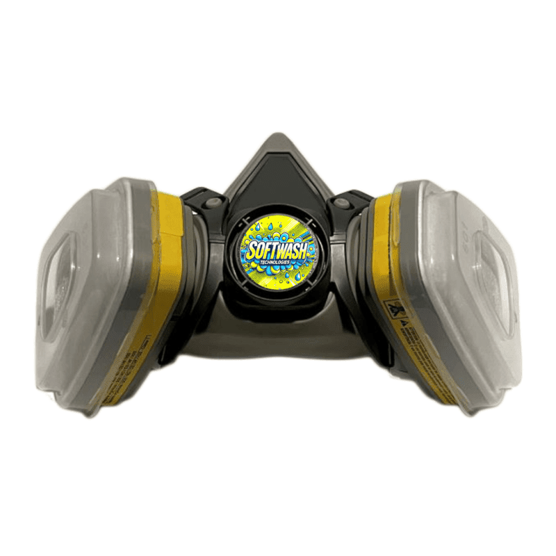 Soft Wash Respirator | CE Certified Dual Filter Mask for Soft Wash ...